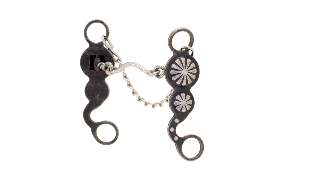Nellie Miller Double Concho Low Ported Chain Bit - Partrade